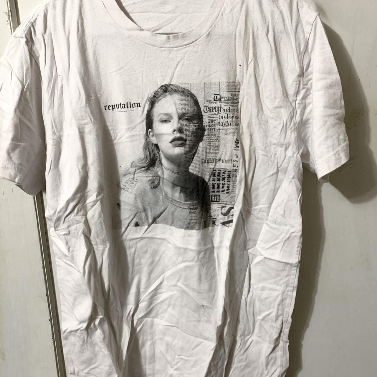 Taylor swift Reputation tshirt size medium. Never... - Depop