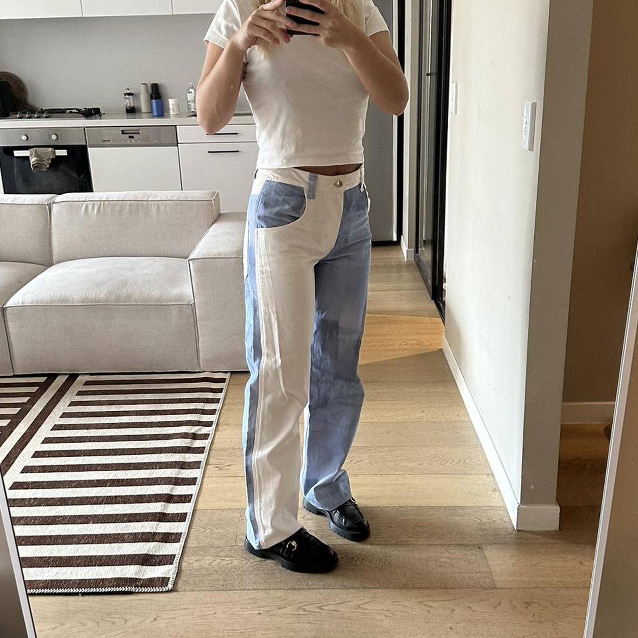 Amazing hand printed and made in Australia jeans by... - Depop