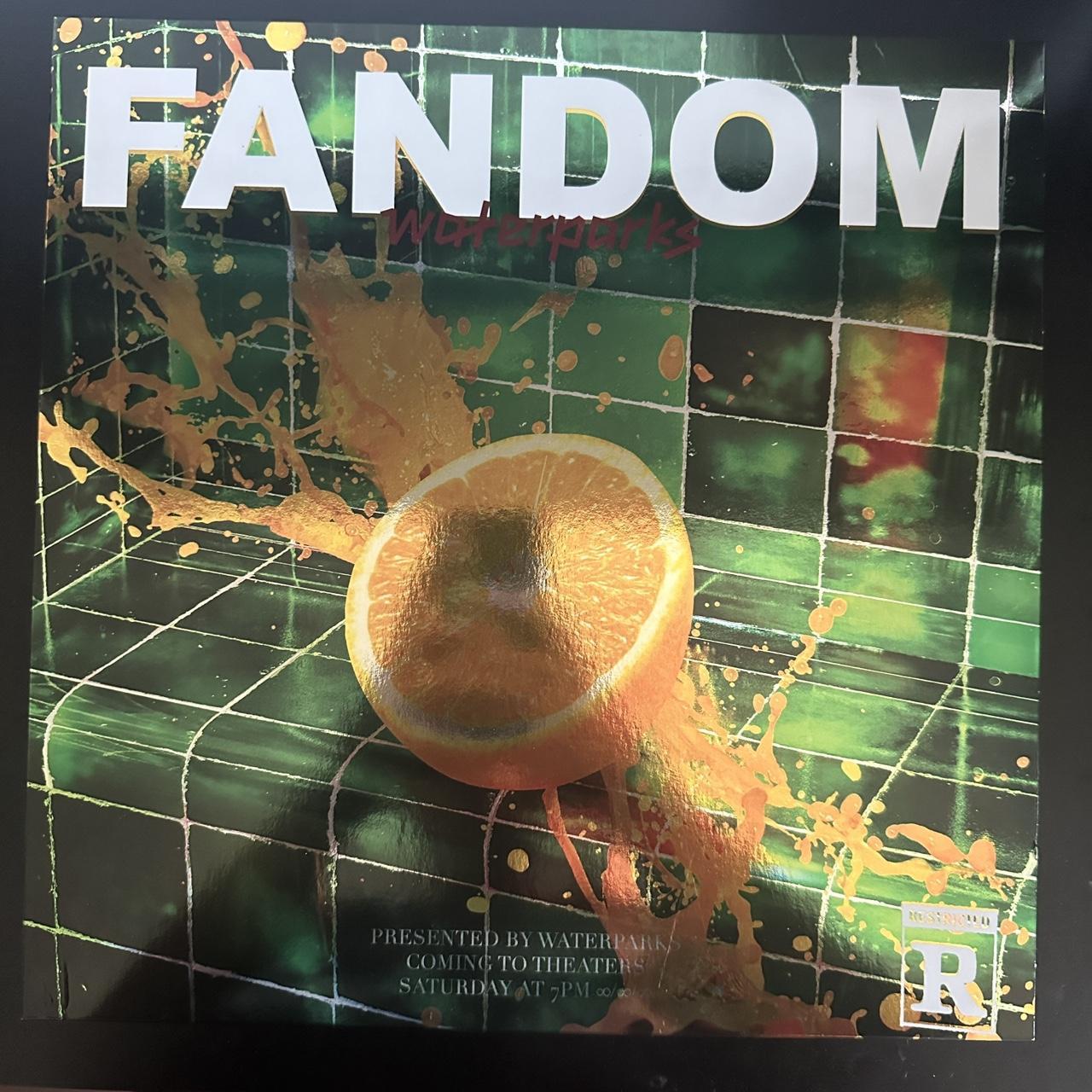 WATERPARKS - FANDOM translucent green pressing... - Depop