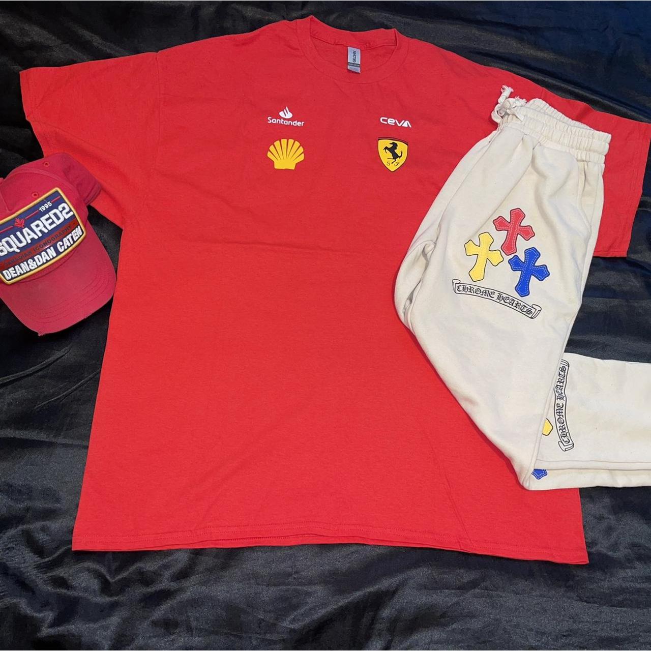 Red Team Ferrari T-shirt Rev up your style with... - Depop