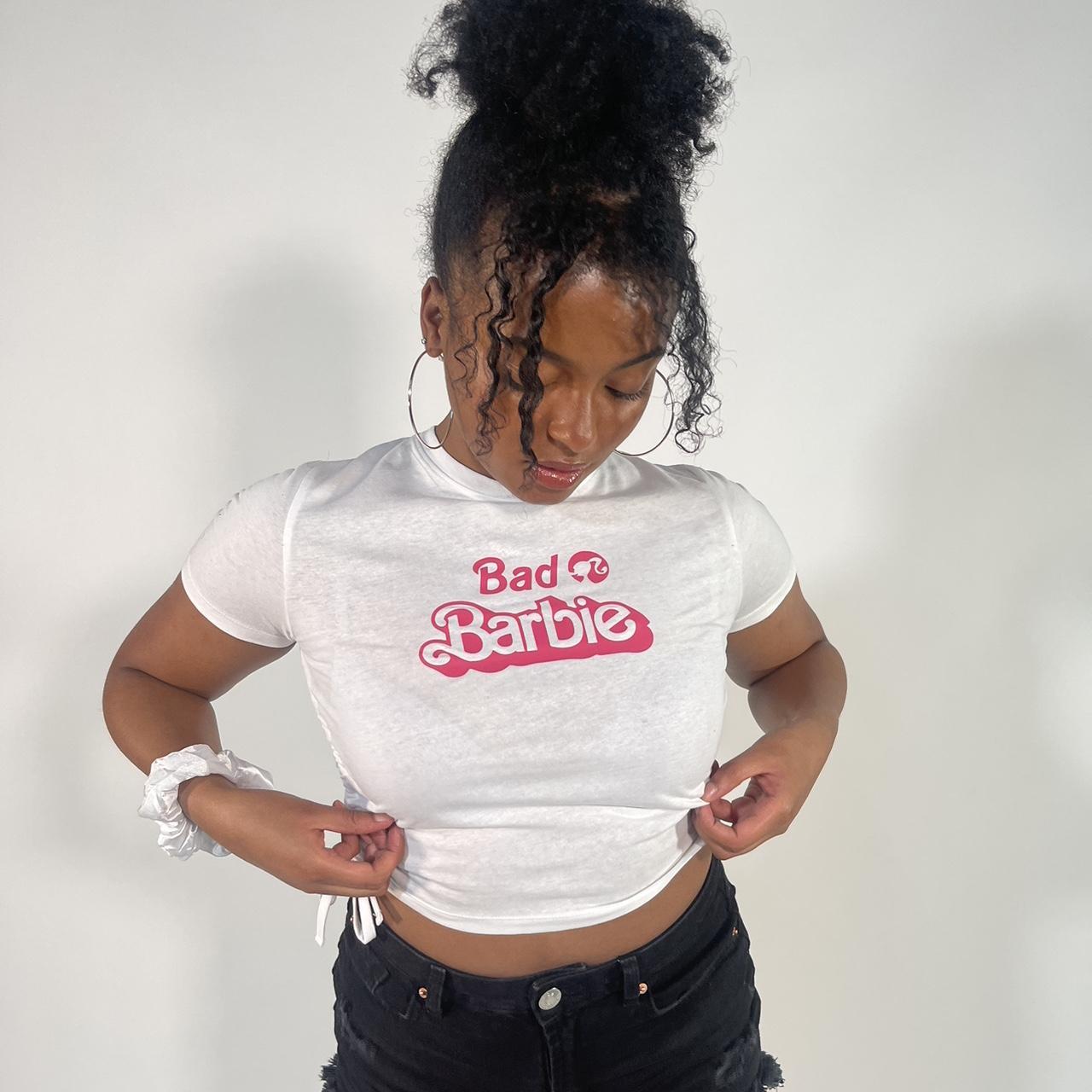 Bishyika Baddie Barbie Crop Top, Barbie Movie... - Depop