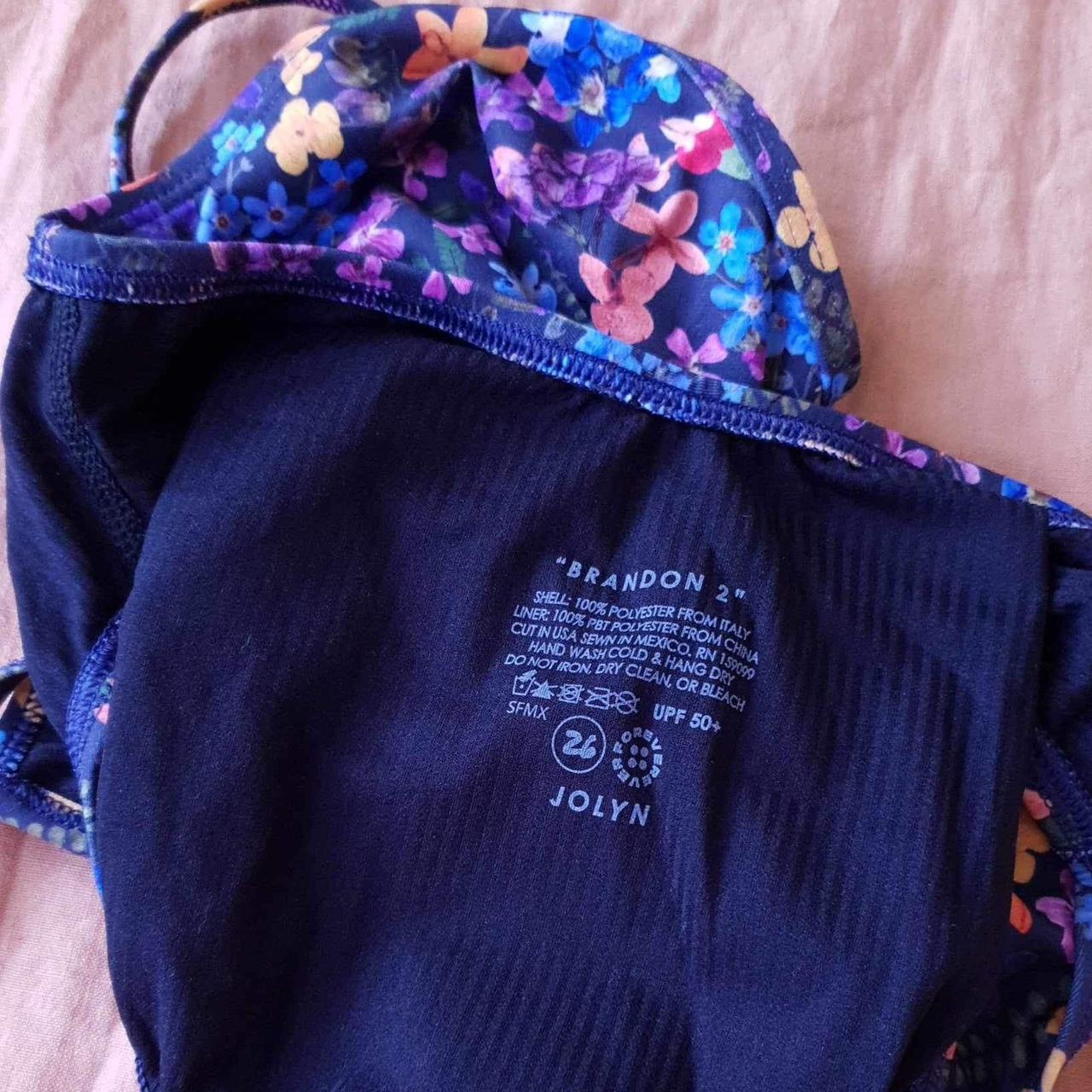 JOLYN Printed Brandon Fixed-back One-piece Swimmer... - Depop