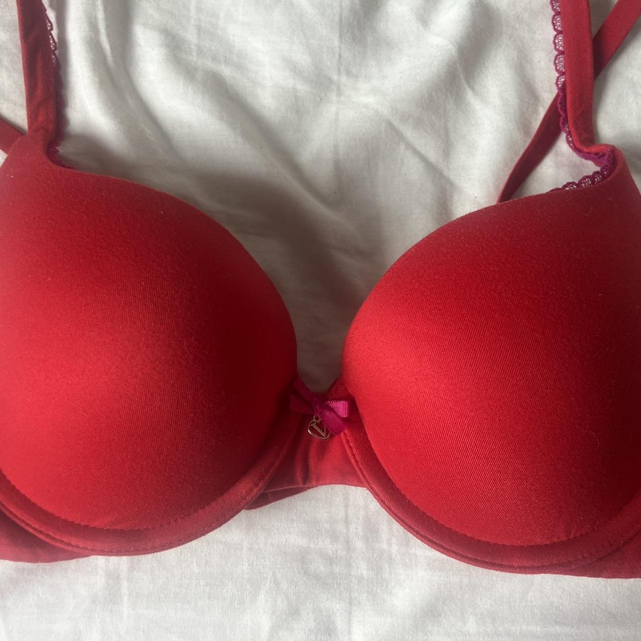 victoria's secret bra next day postage worn but in... - Depop