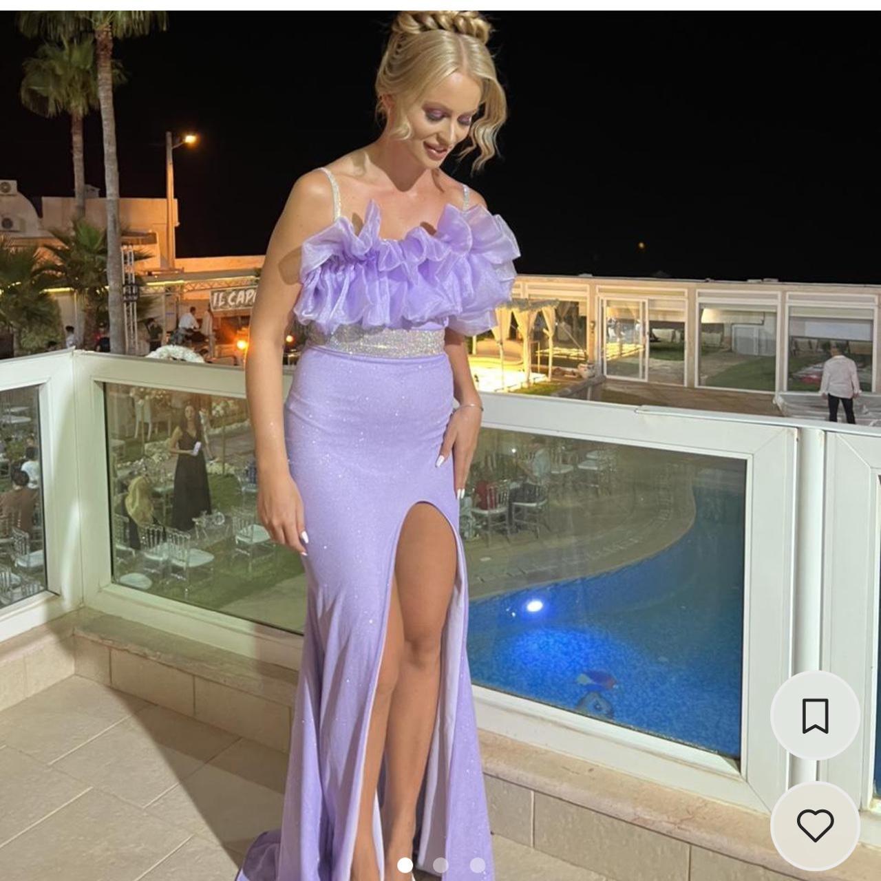 Lilac Seraphina Collection prom dress💜 Size S- would... - Depop