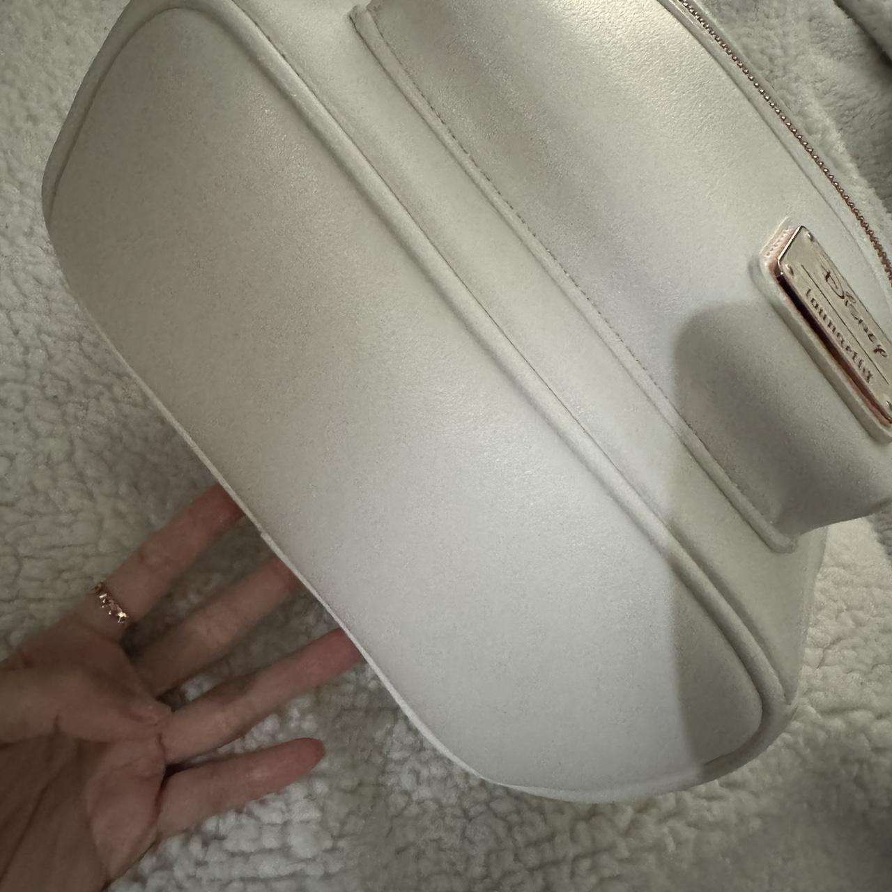 Loungefly x Disney White backpack with light pink... - Depop