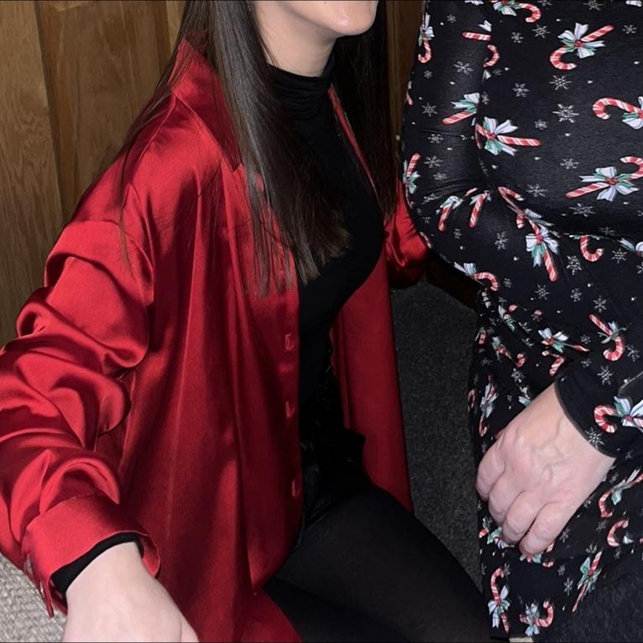 Silk zara shirt Worn once Amazing quality Amazing... - Depop