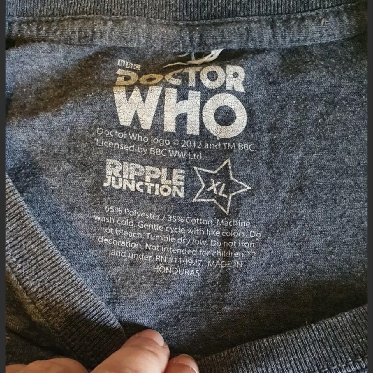 Doctor Who Ripple Junction timey wimey stuff shirt,... - Depop