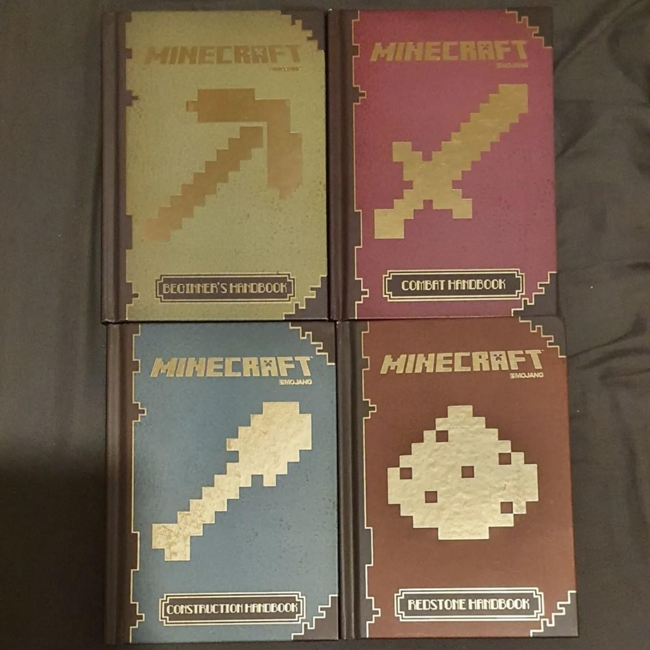 Minecraft handbook 4 book collection beginner,... - Depop