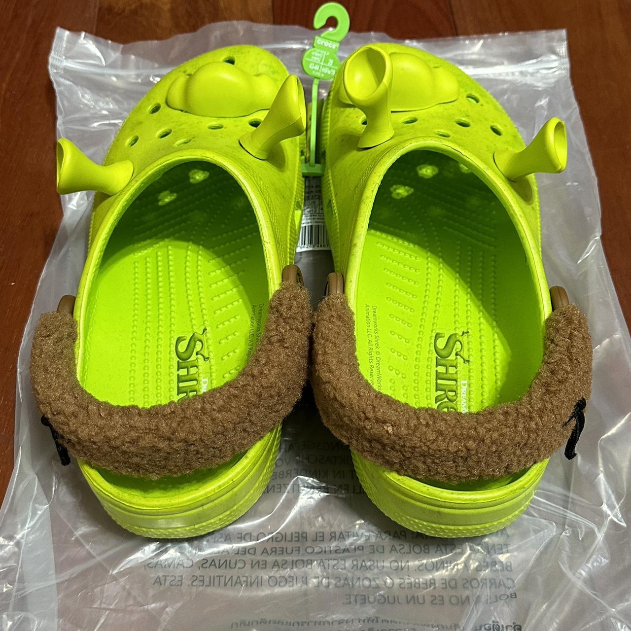 Exclusive Shrocs x Shrek × Crocs Classic Clog Men’s... - Depop