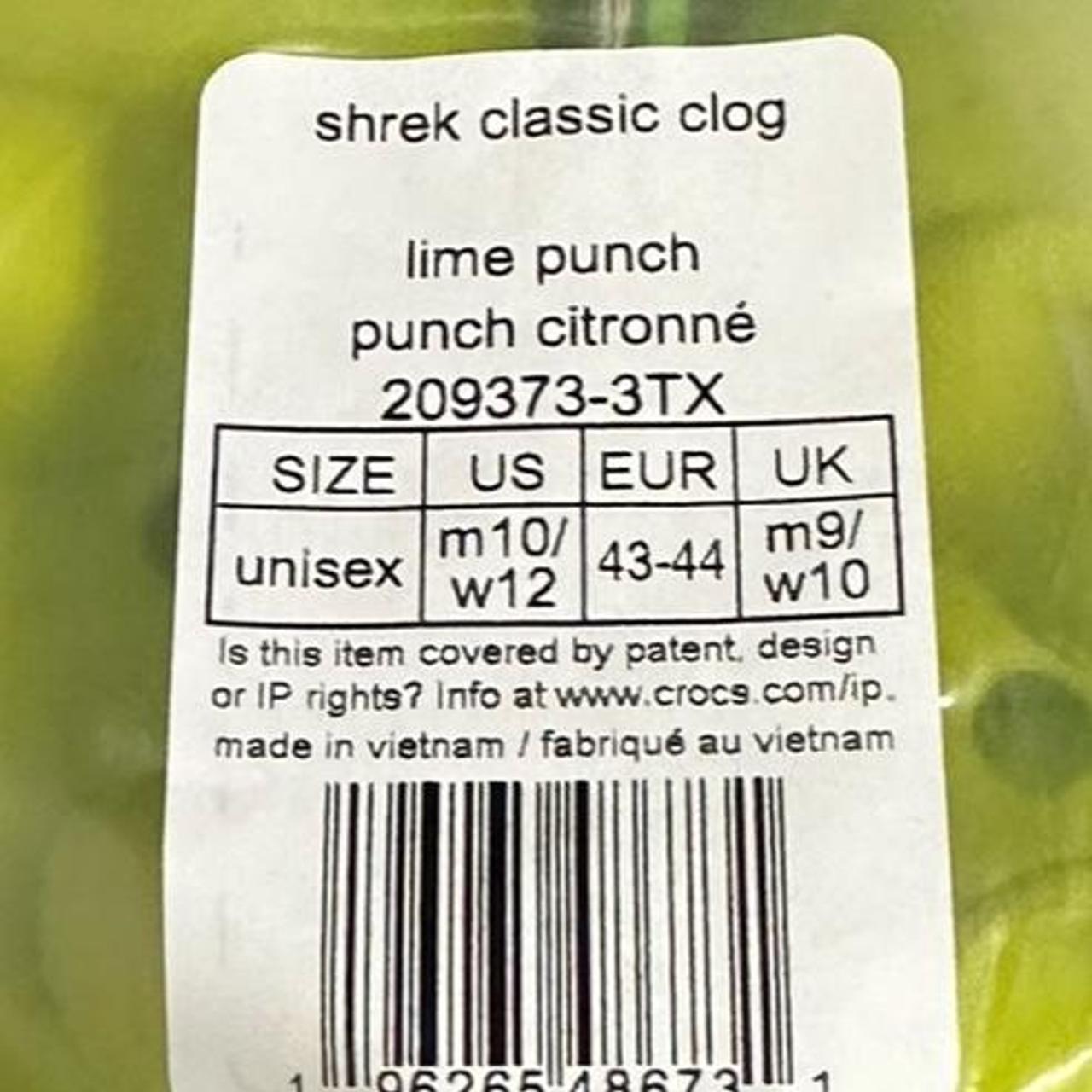 Exclusive Shrocs x Shrek × Crocs Classic Clog Men’s... - Depop