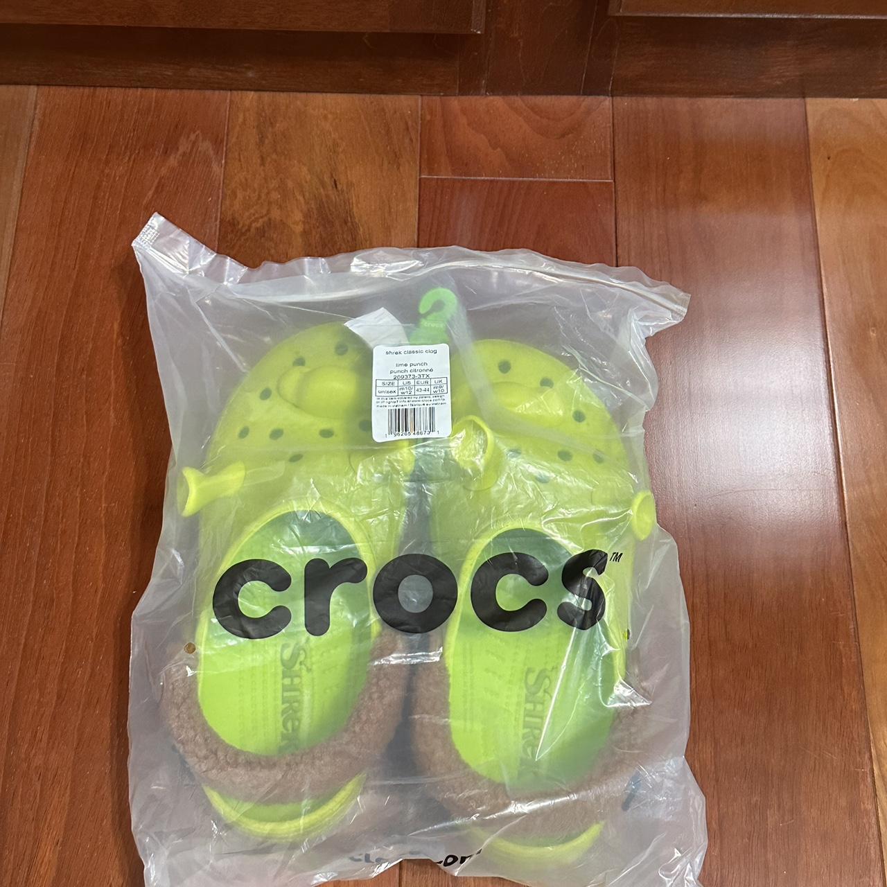 Exclusive Shrocs x Shrek × Crocs Classic Clog Men’s... - Depop