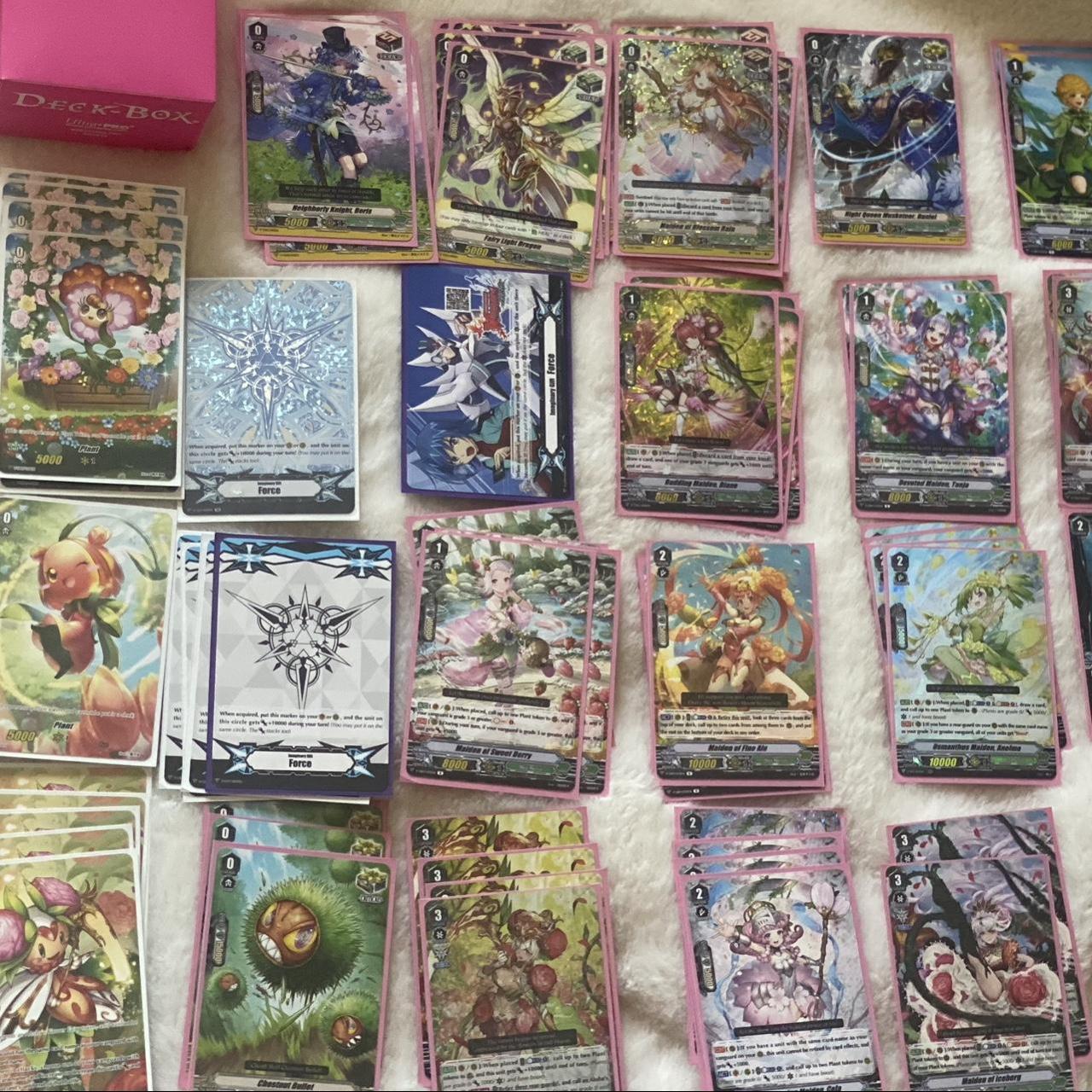 LOT - Ashah cards Deck and Assortment of Vanguard... - Depop