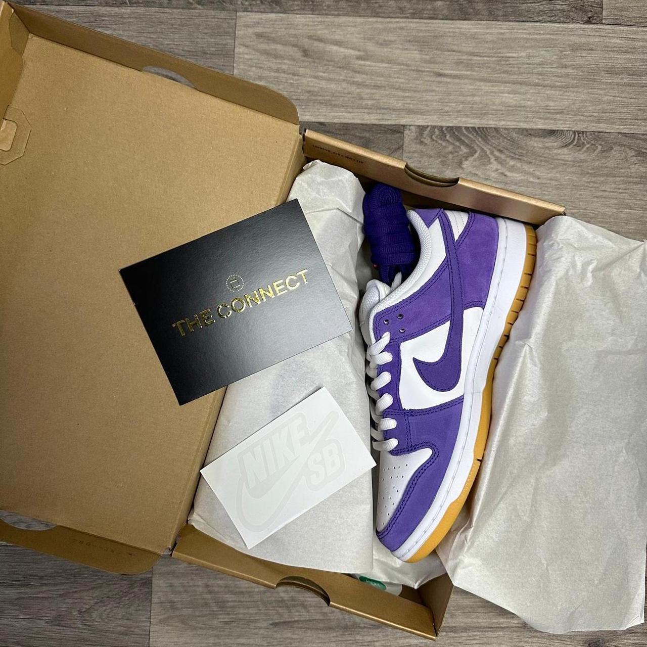 Nike Dunk Low SB Pro ISO Court Purple - 8.5 *£140* - Depop