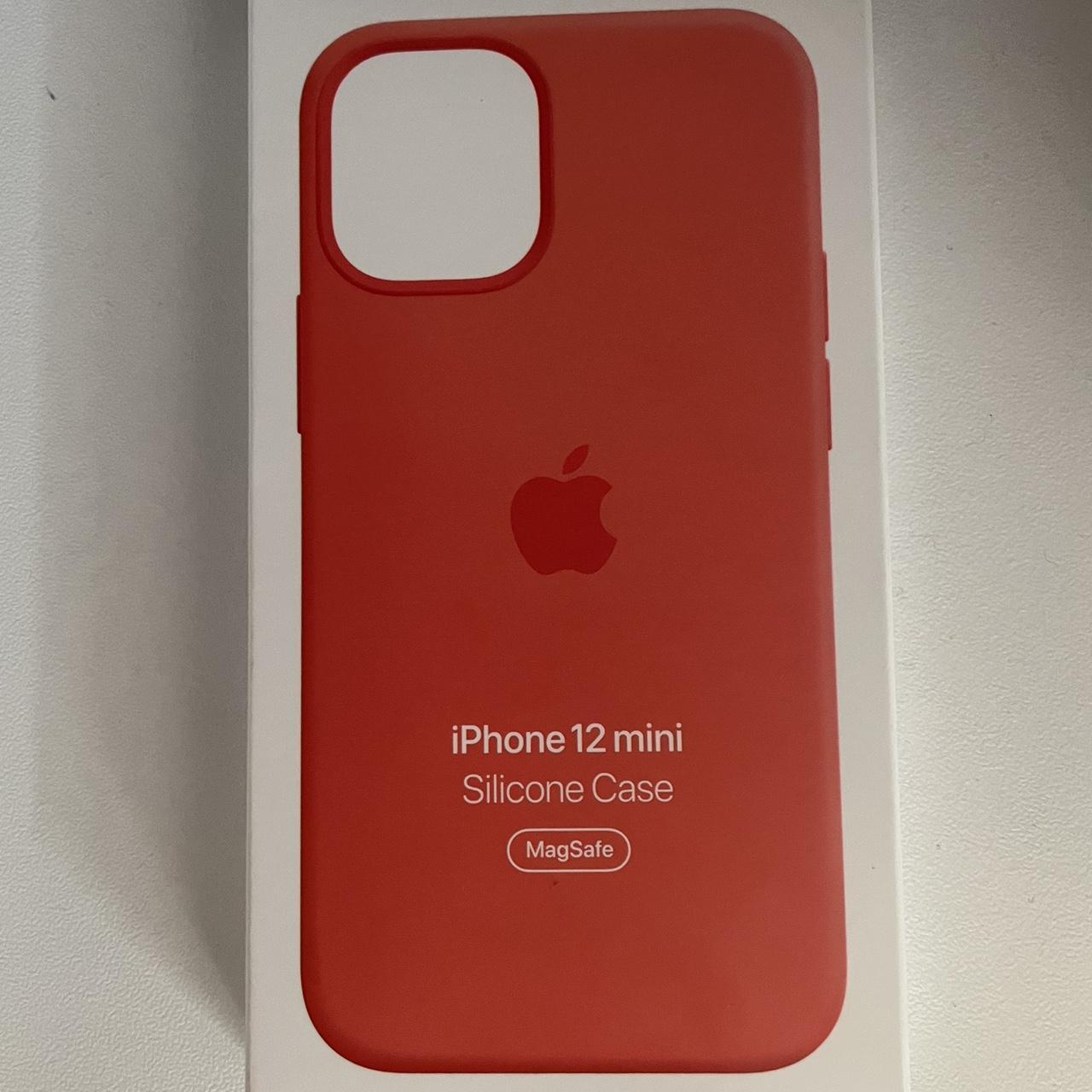 Offical IPhone 12 mini Silicone Case MagSafe - Pink... - Depop