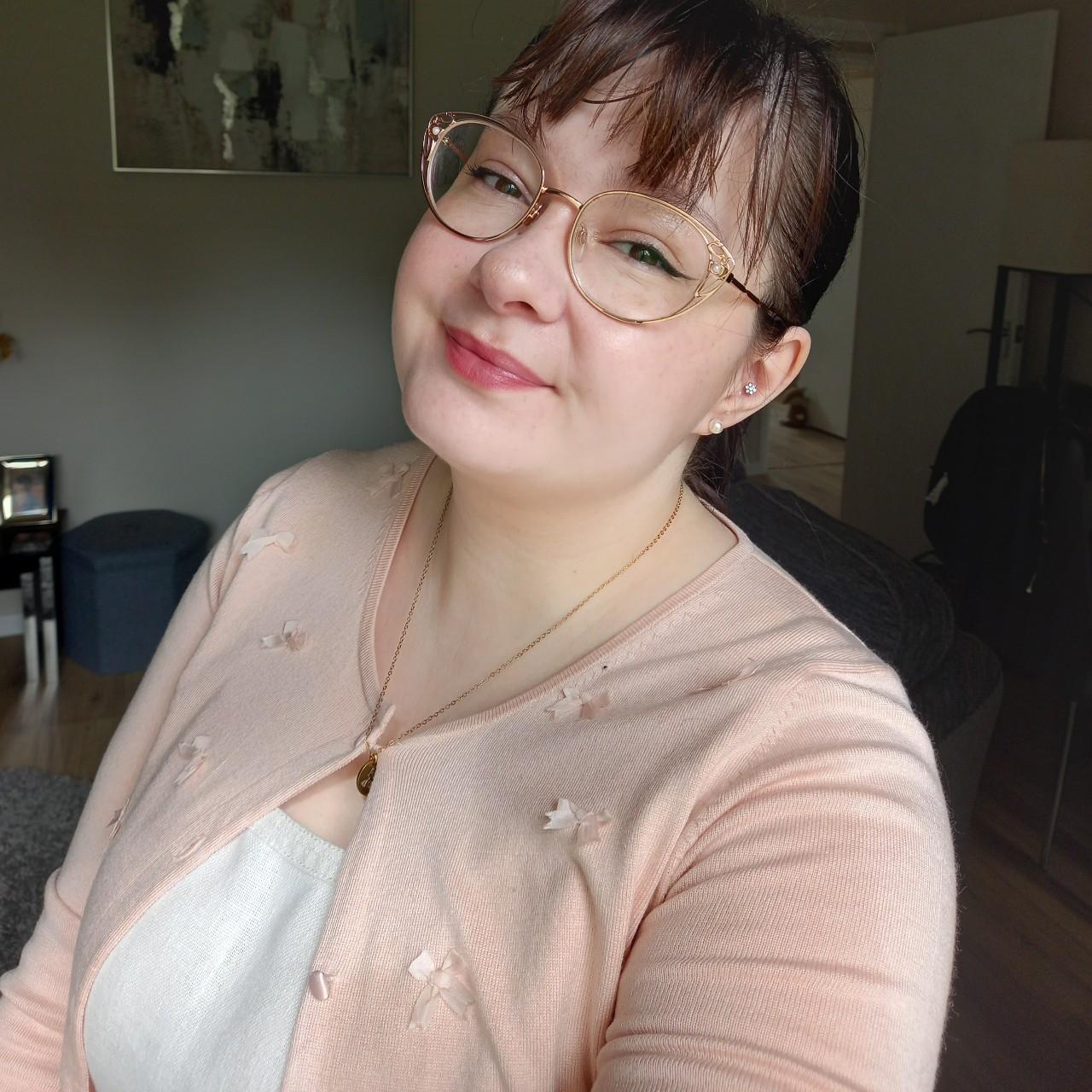 L.K. Bennett three-quater length cardigan in pink/... | Depop