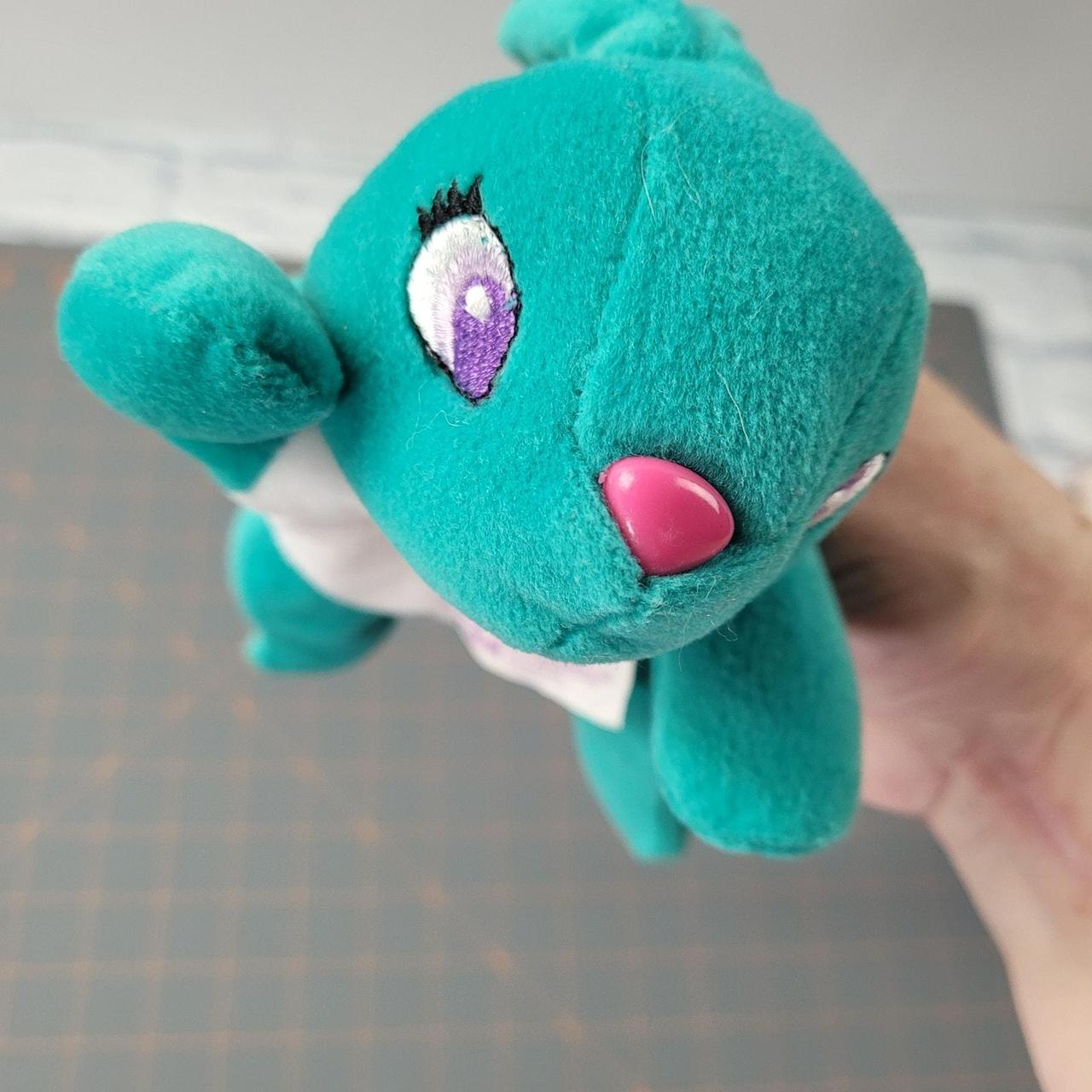 Lisa Frank bunny Hopdiggity teal blue green Lisa... - Depop