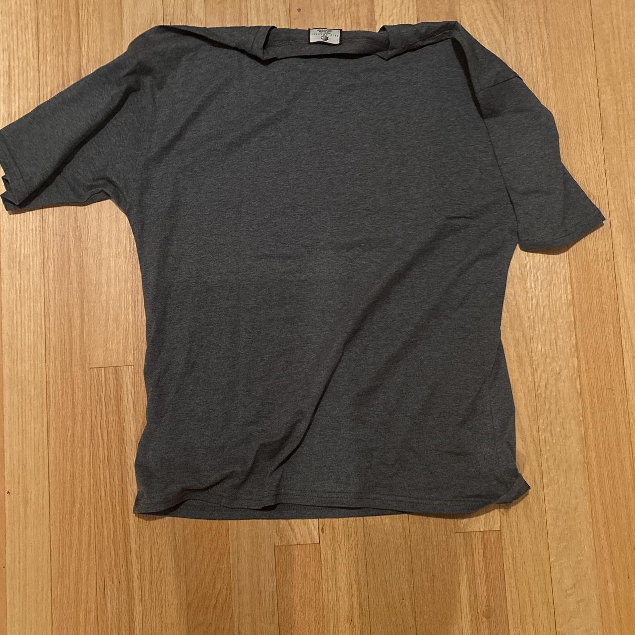 Grey Eric Emmanuel shirt men’s medium, cut the tag... | Depop