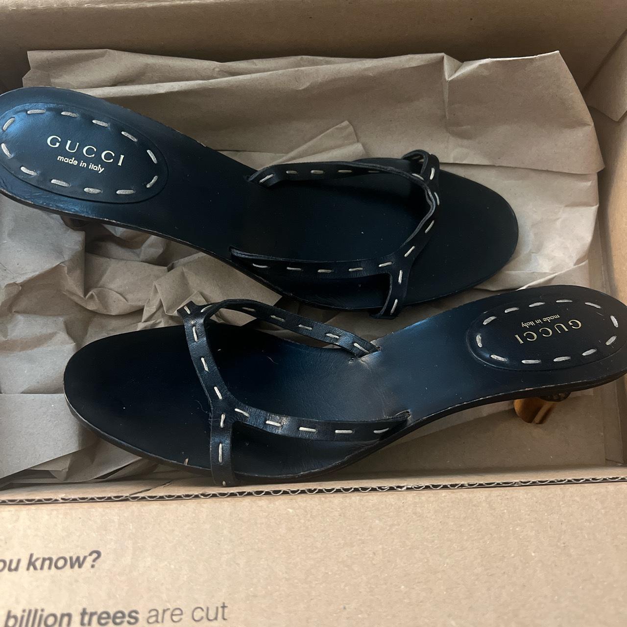 Gucci X Tom Ford Vintage collab Heels ( size 7 1/2) - Depop