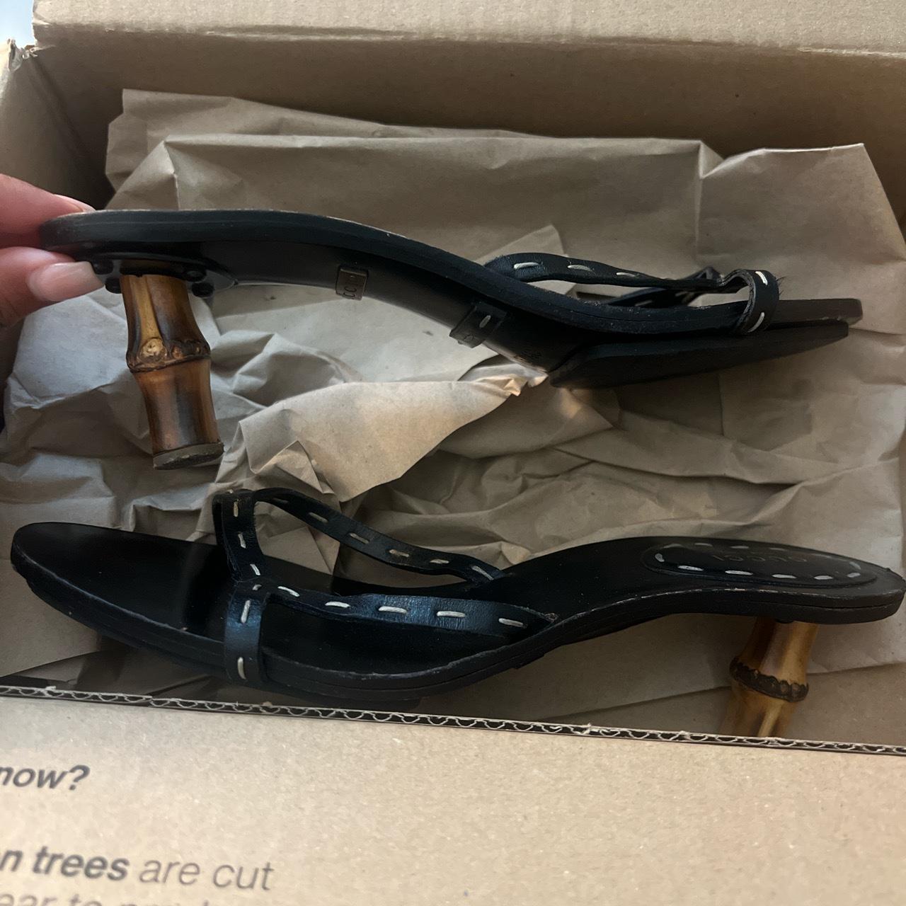 Gucci X Tom Ford Vintage collab Heels ( size 7 1/2) - Depop