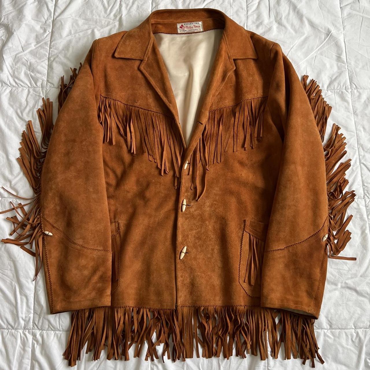 vintage 1950’s made in Mexico mickey mouse fringe... - Depop