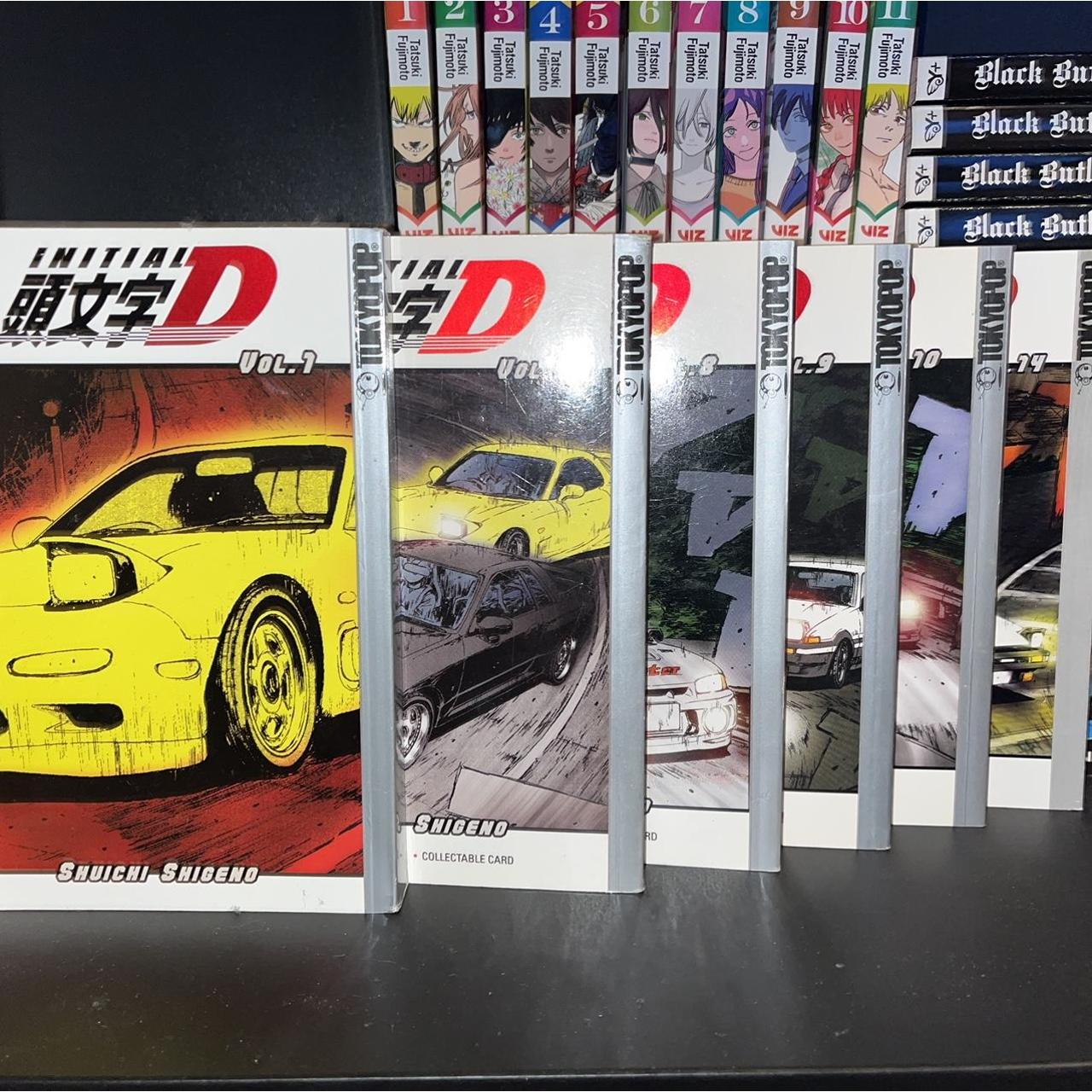 initial d vol 1, 7-10, 14 #initiald #tokyopop #ae86... - Depop
