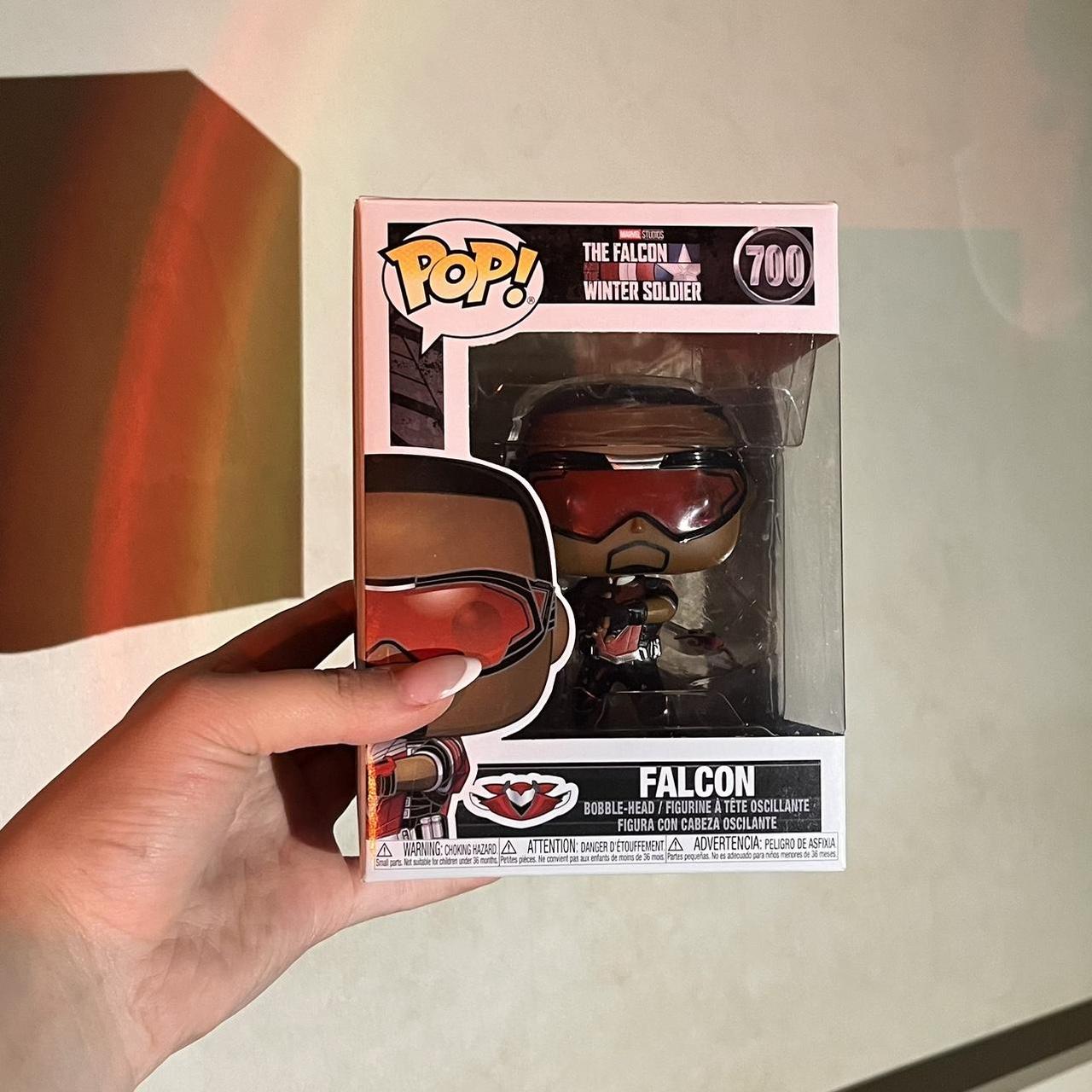 falcon sam wilson funko pop! falcon and the winter... - Depop