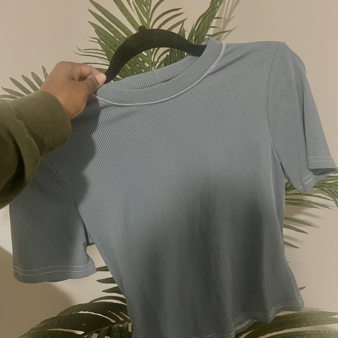 Blue rip-knit top & bottom Perfect skims dupe :0 - Depop