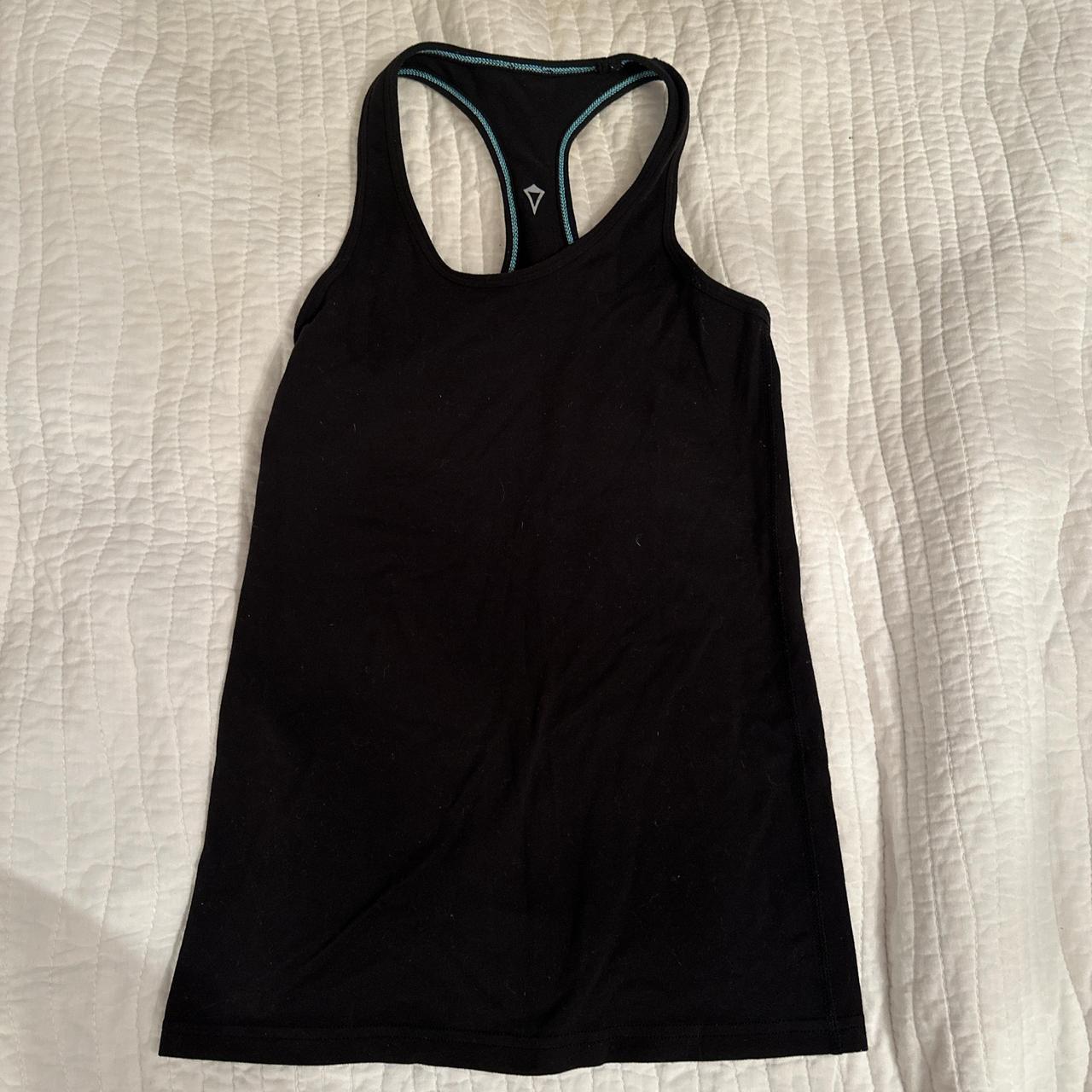 Black Ivivva tank (lululemon kids line) Size 12... | Depop