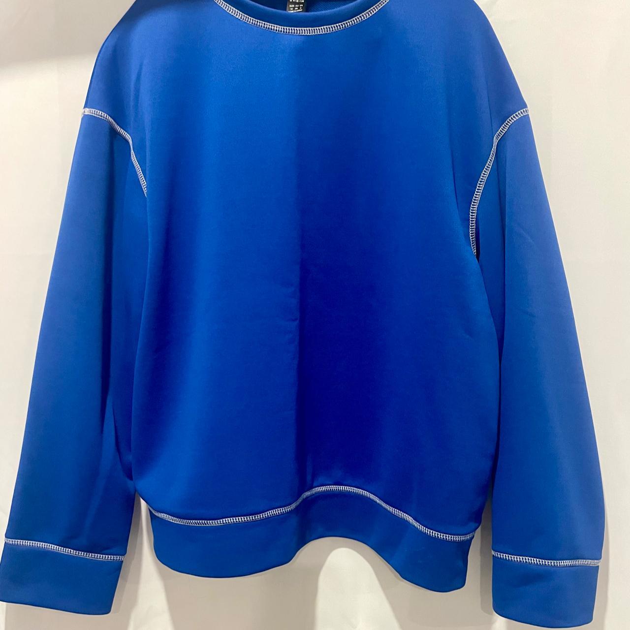 Light Weight Royal Blue Crewneck Sweatshirt - Depop