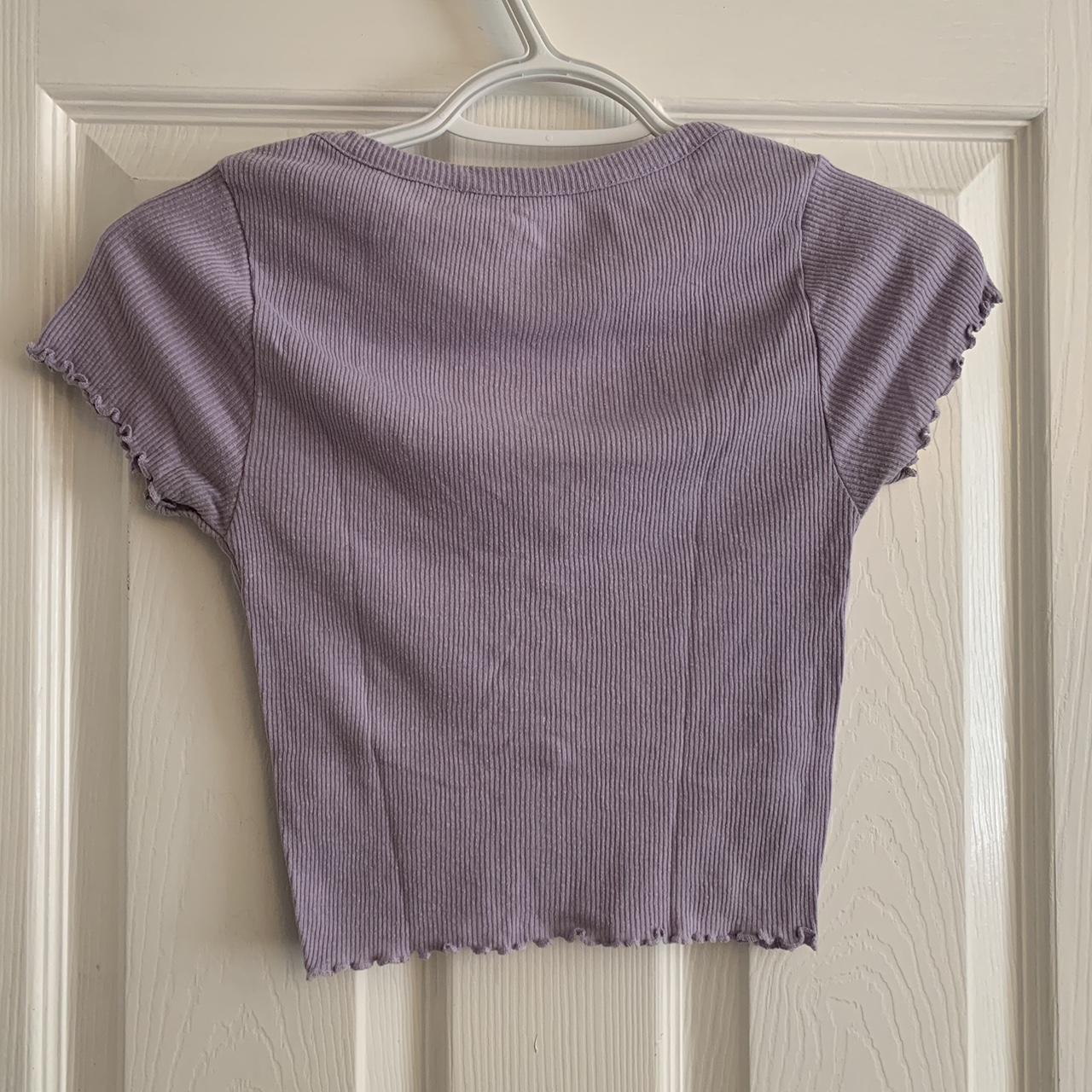 Pacsun Light Purple Top Size XS - Super flattering... - Depop