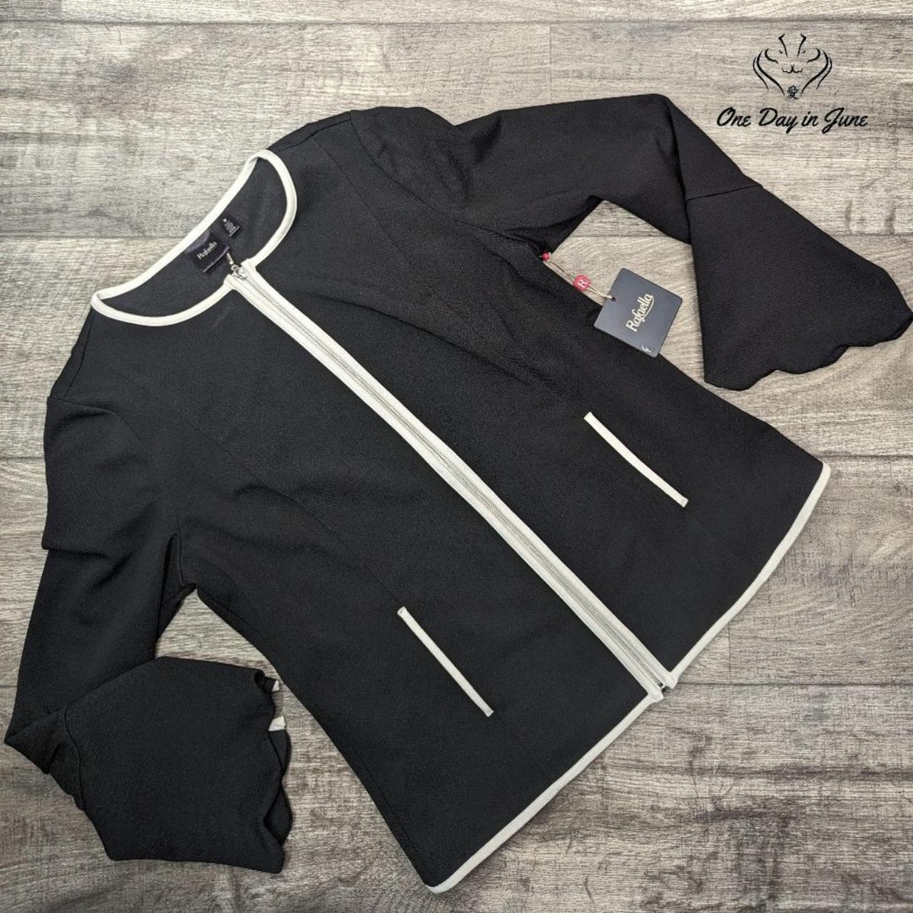 Rafaella Full Zip Jacket Size M Rafaella Full Zip... - Depop