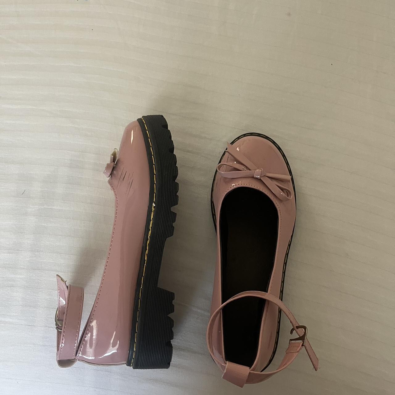Super cute ballet core platform ballet flats.... - Depop