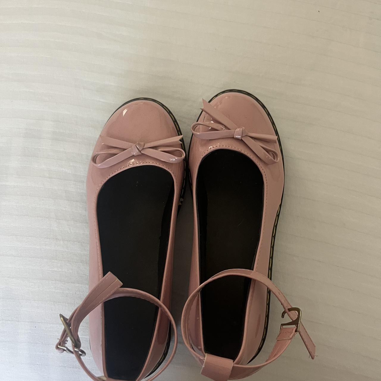 Super cute ballet core platform ballet flats.... - Depop