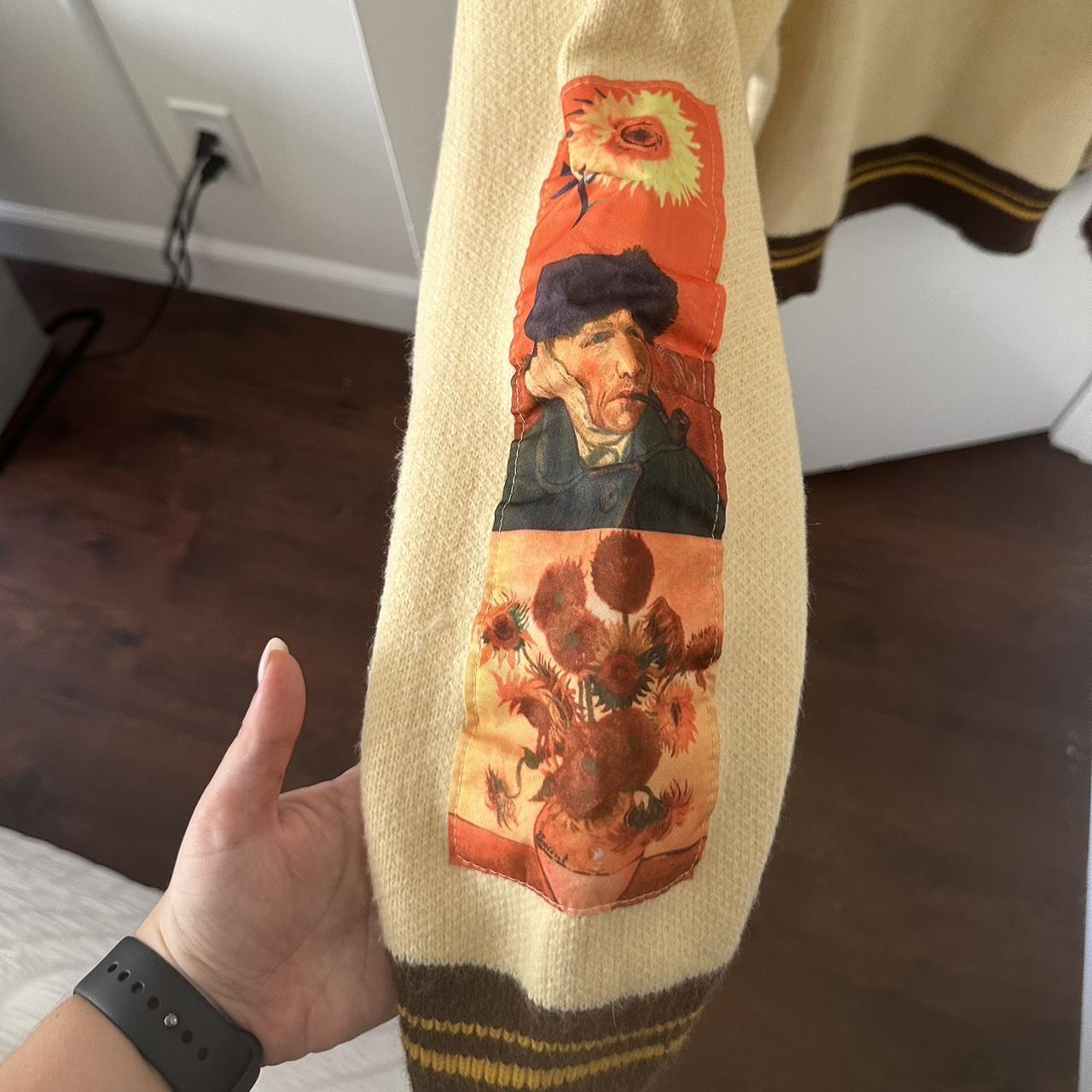Aelfric Eden Van Gogh sweater with unique art detail... - Depop
