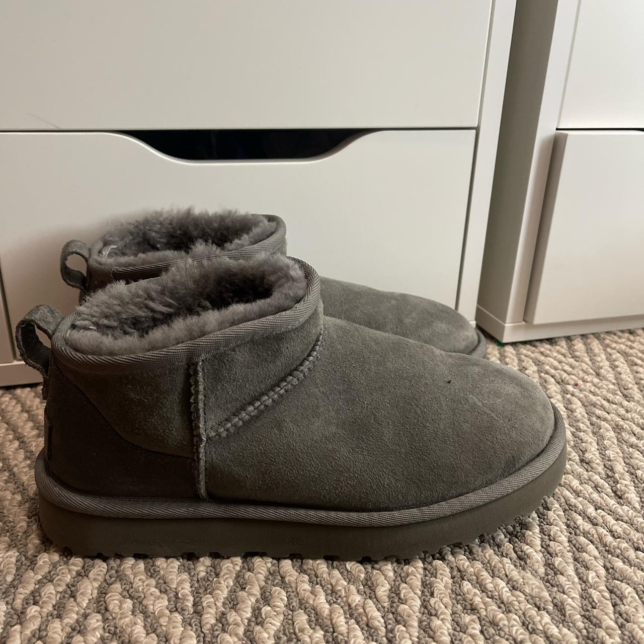 Ultra mini Uggs One little spot at toe of the right... - Depop