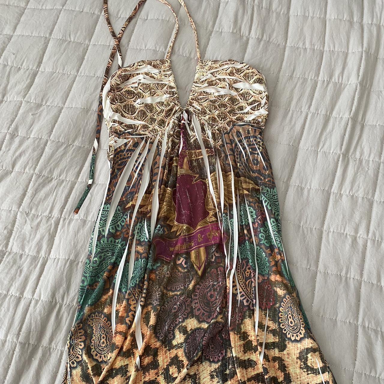 Cute 2000’s dress Y2K design Size Xs-S #y2k... - Depop