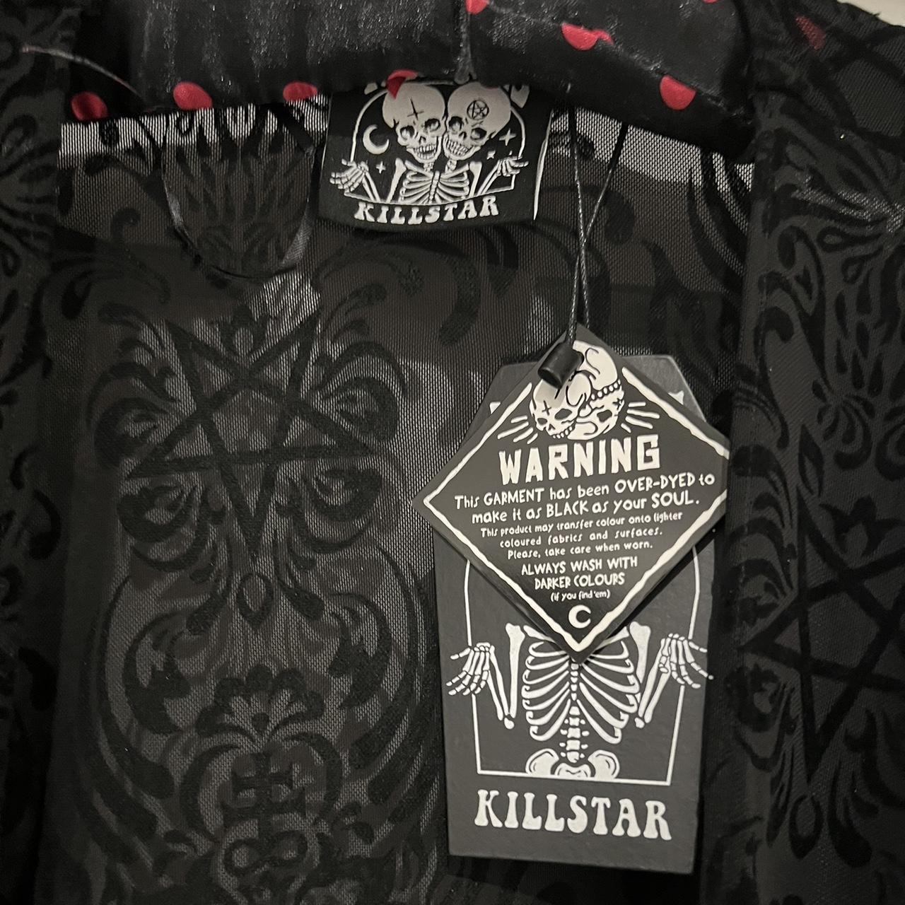 KILLSTAR Last Rites KIMONO Brand New with Tags Black... - Depop