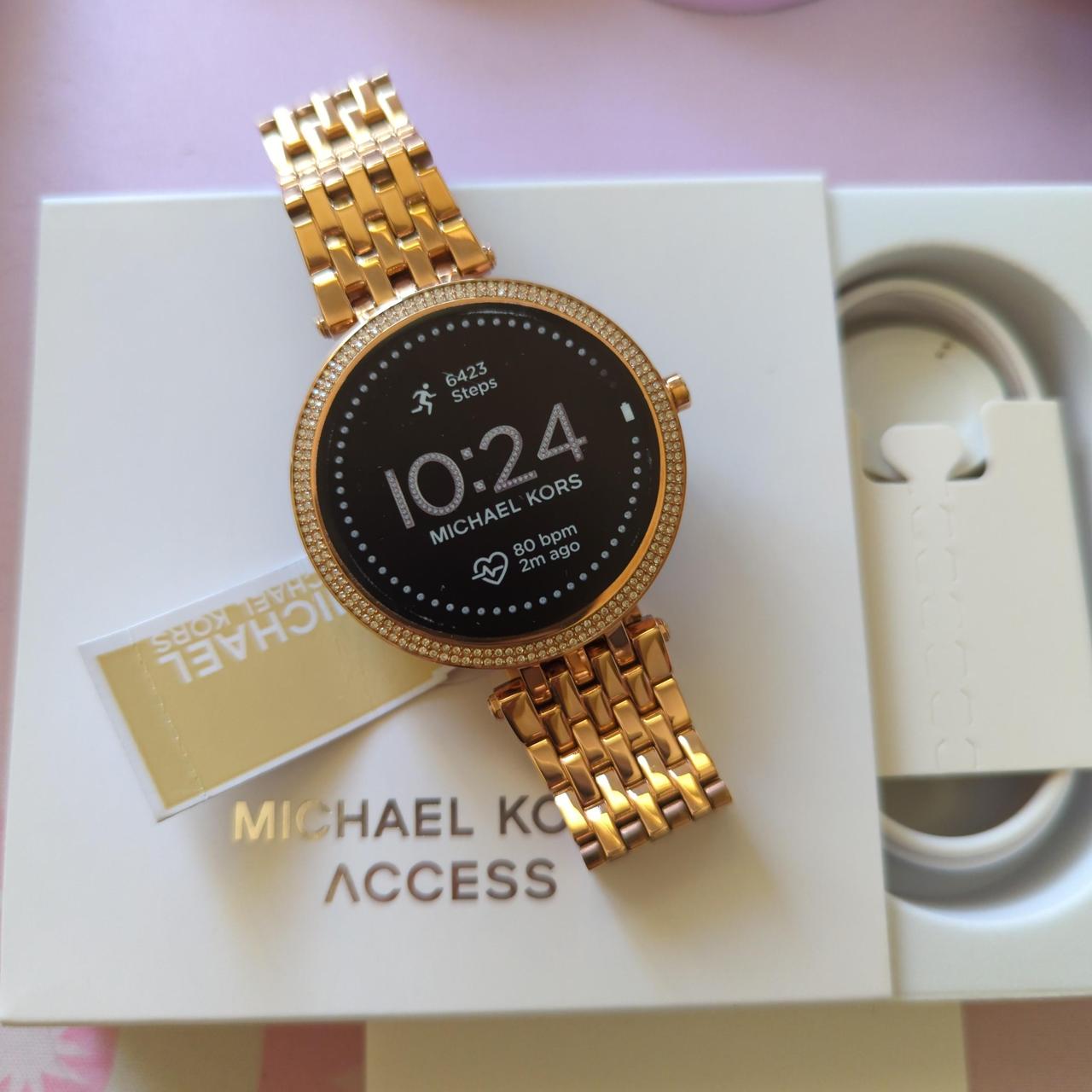 Michael Kors Smart Watch Access - Rose Gold Brand... - Depop