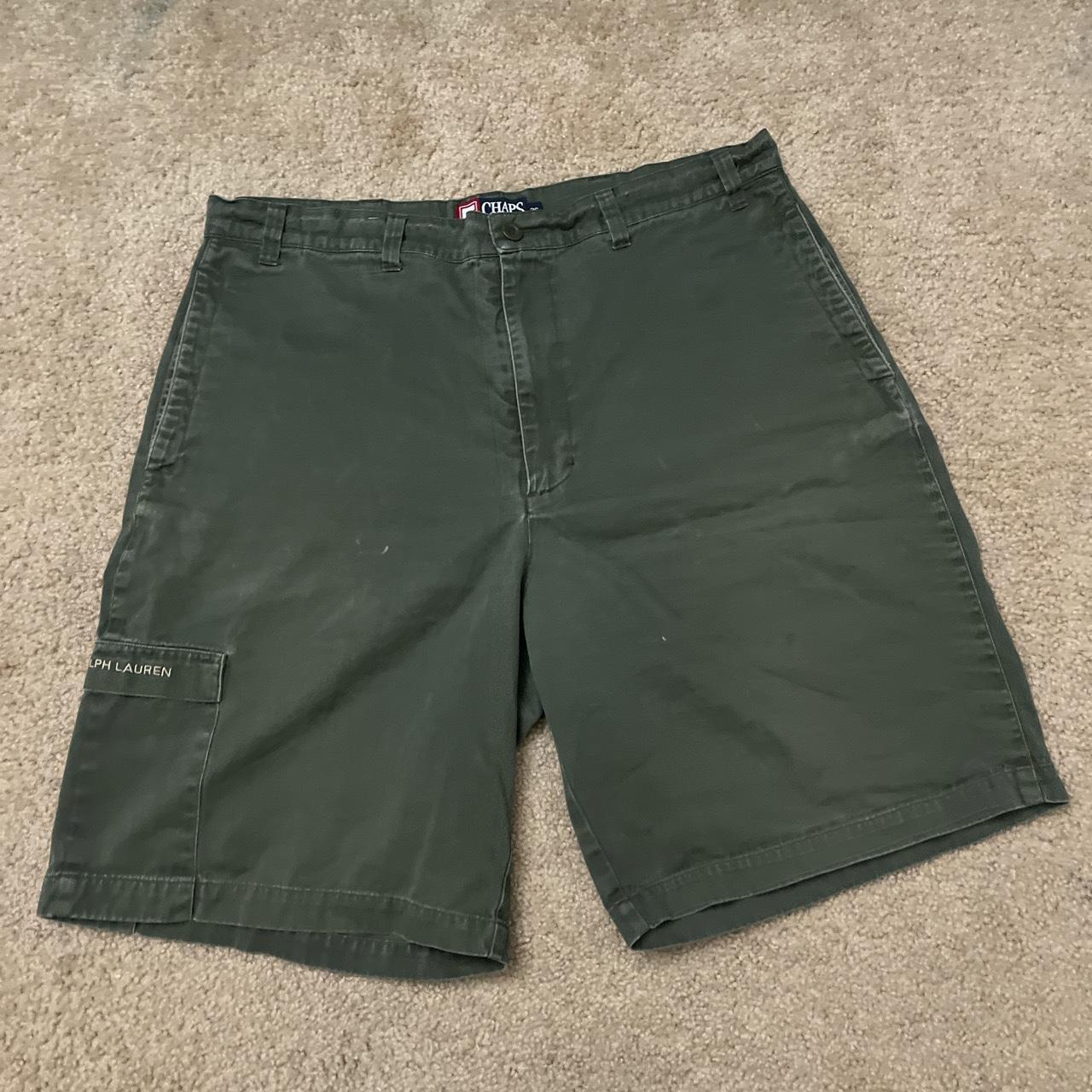 Chaps Ralph Lauren Cargo Shorts Waist Size 36 Good... - Depop