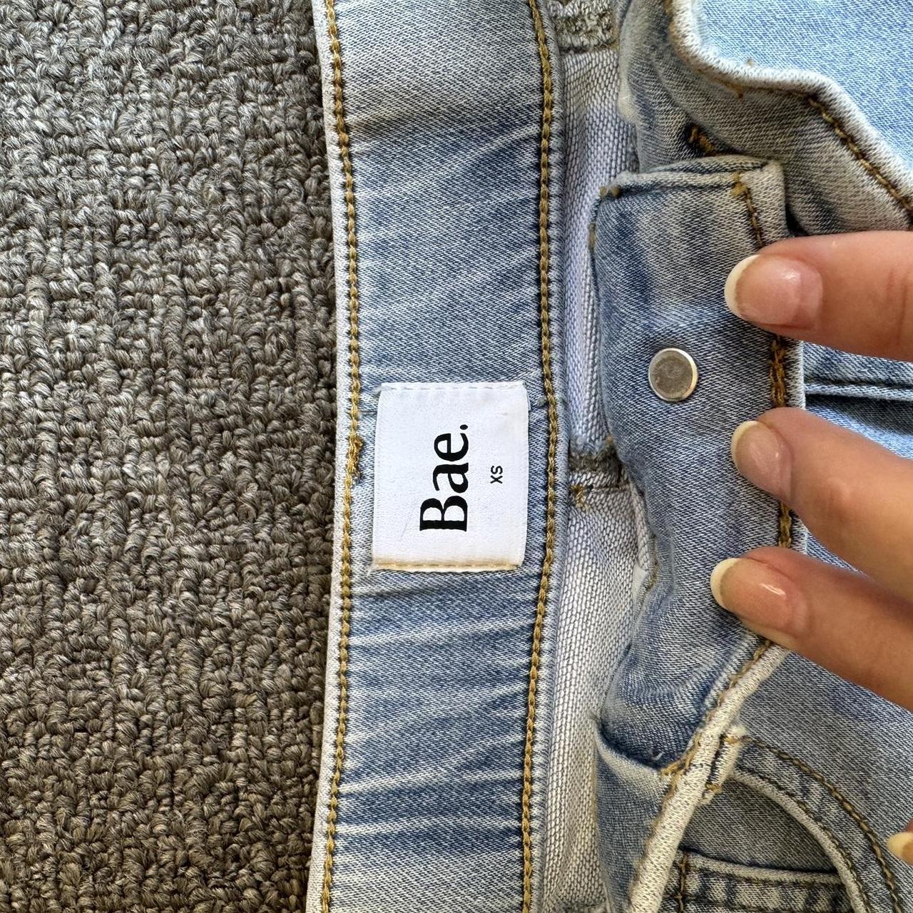 Bae Label Denim Skirt Size xs Worn twice in... - Depop