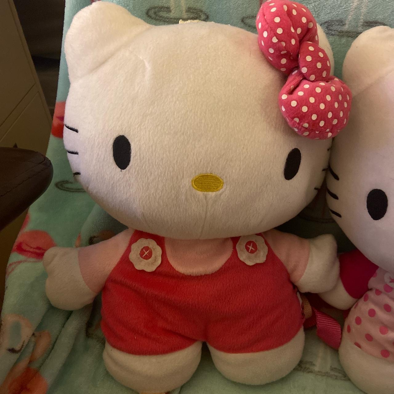 Hello Kitty Backpack Faded Straps💕🤍 Hellokitty Depop