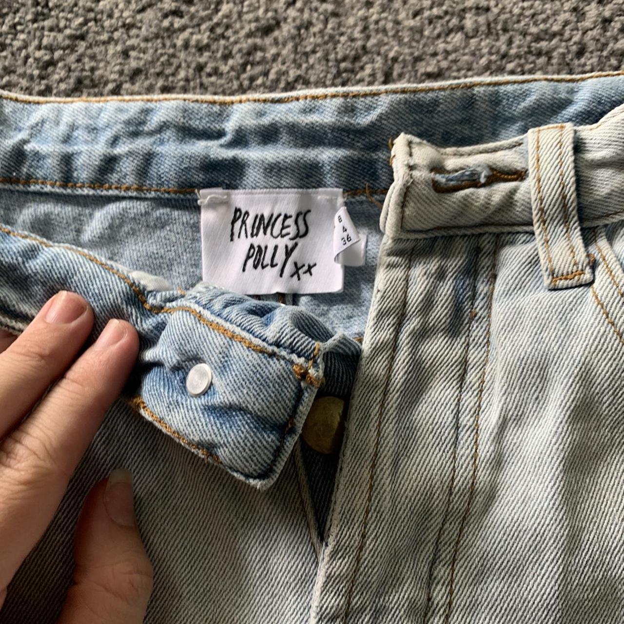Cute light denim princess Polly jeans - Depop