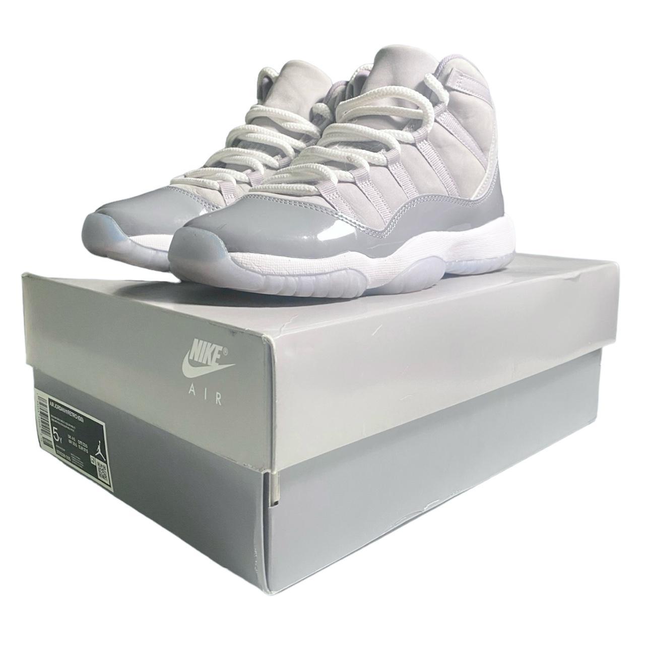 Nike Jordan 11 Retro Cool Grey Trainers Grey... - Depop