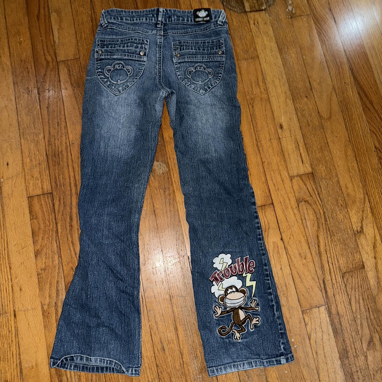 bobby jack little girls jeans size 14 - Depop