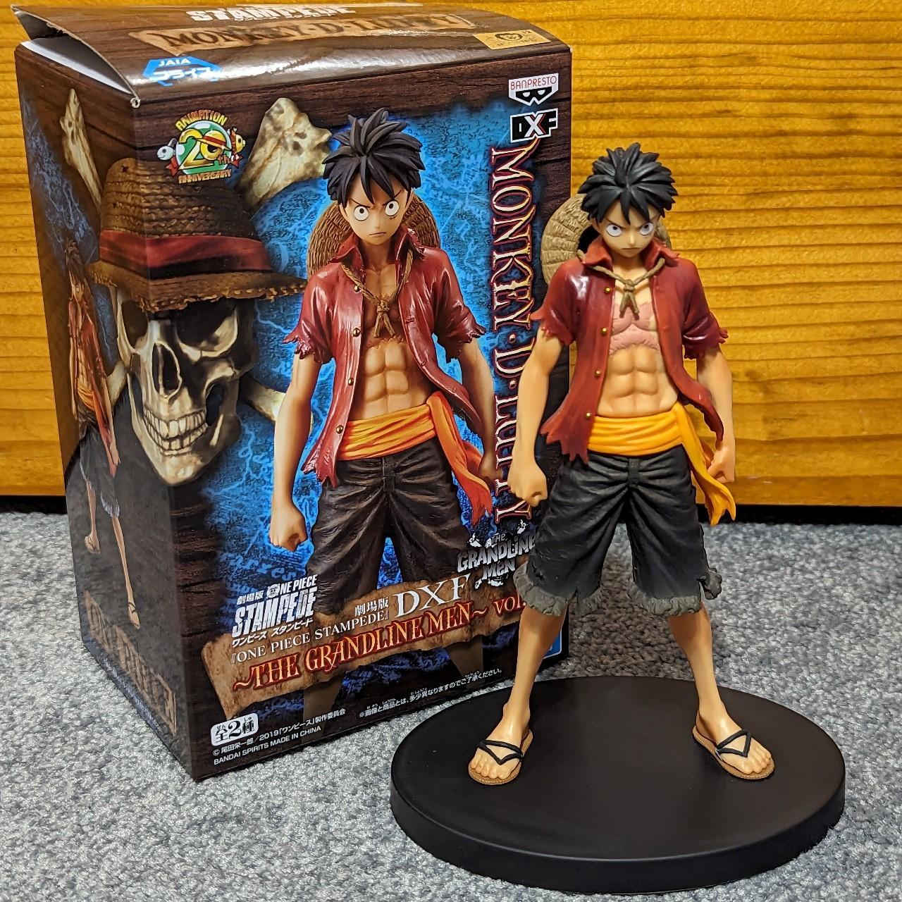 Bandai Banpresto DXF One Piece Stampede Luffy... - Depop