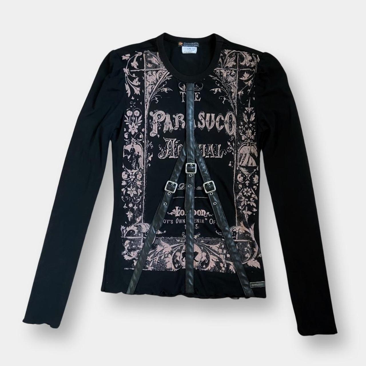 Parasuco Micro Mesh Bondage Top size: large bust:... - Depop