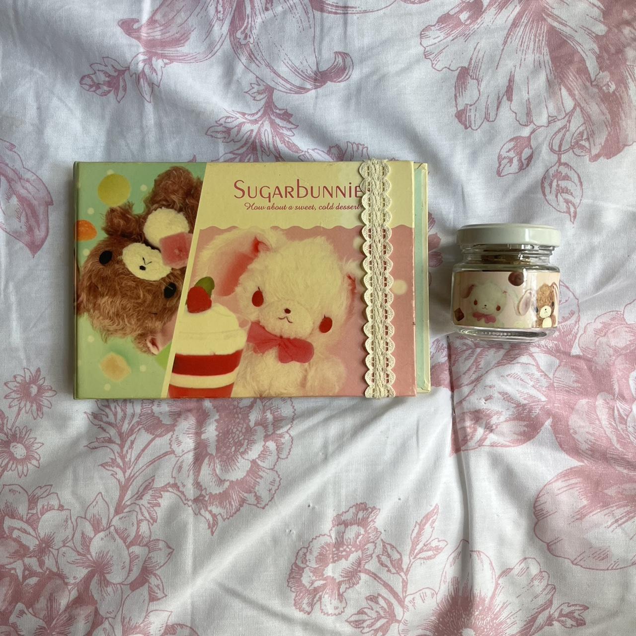 sanrio sugarbunnies stationary stickers and eraser... - Depop