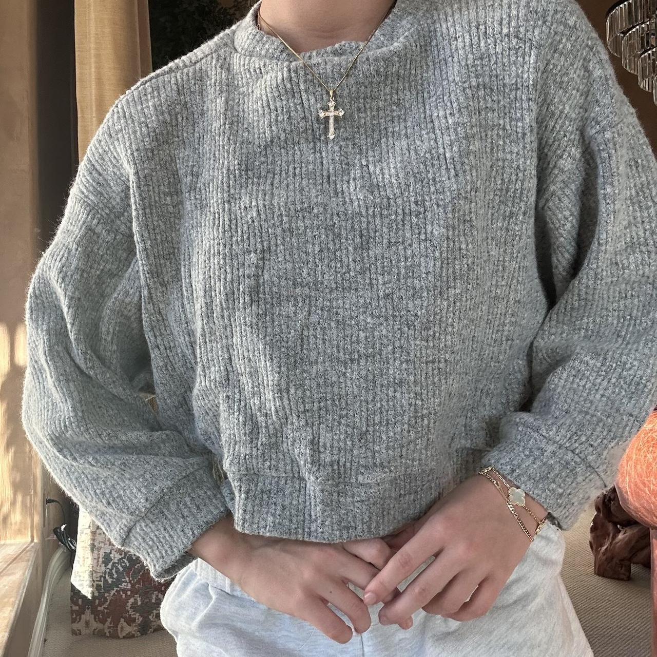 super cute wool sweater amazing piece bershka girls... - Depop