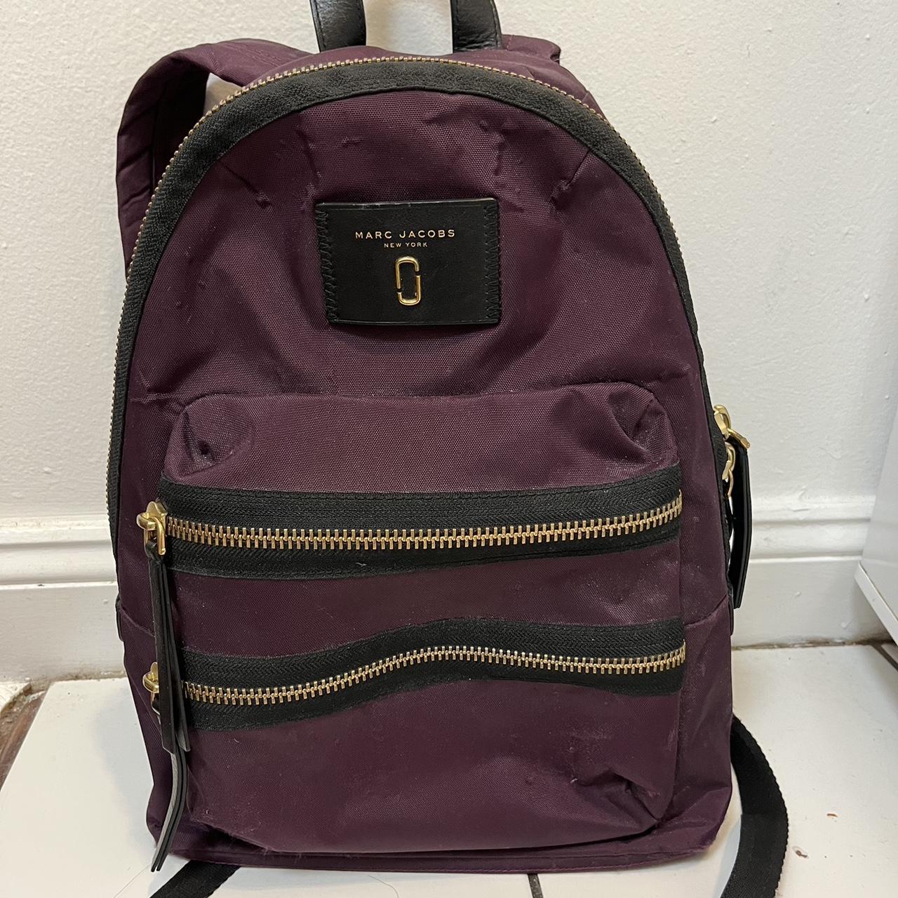 Marc Jacobs Nylon Biker Backpack • Zip-around... - Depop