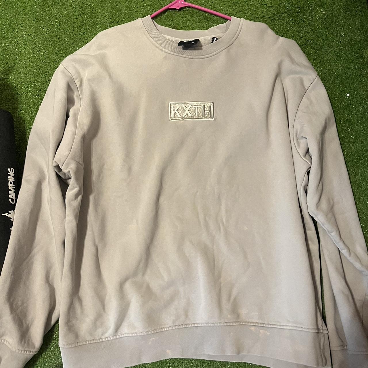 Kith sweater XL Small black stain at bottom - Depop